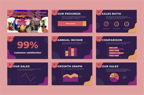 Event Management Powerpoint Presentation Template Behance