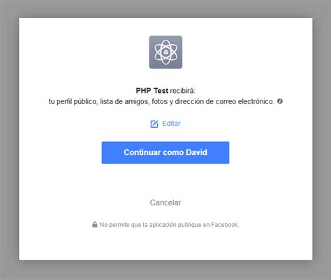 php facebook app the domain of this url isn t included in the app s