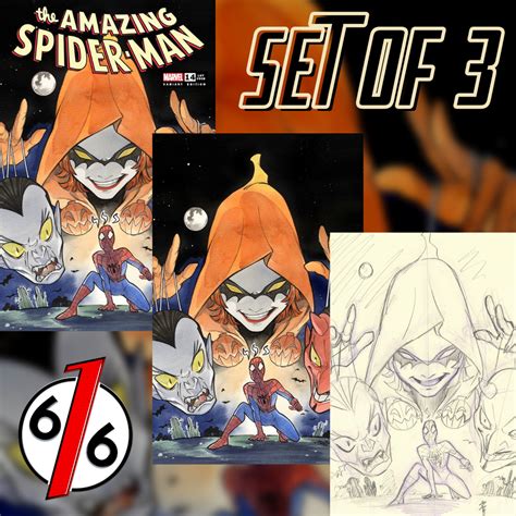 Amazing Spider Man 14 Momoko 616 Trade And Virgin And Sketch Variant Set