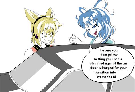 I Thlammed My Penith In The Car Door Meme Danbooru