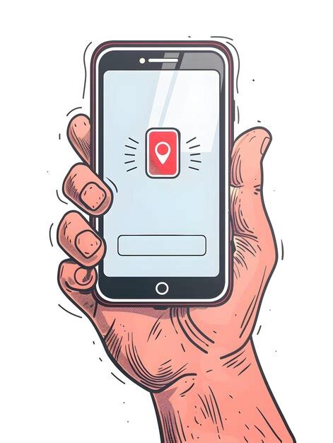 3d Flat Icon Of Hand Holding Mobile With Authentication Code On Screen