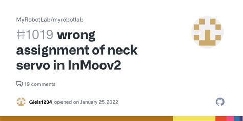 wrong assignment of neck servo in inmoov2 · issue 1019 · myrobotlab