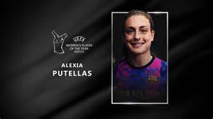 Alexia Putellas Of Barcelona And Spain Named 202122 Uefa Womens