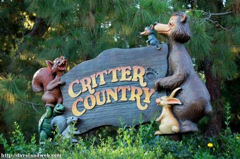 Critter Country Sign Disneyland Sign Disneyland Critter
