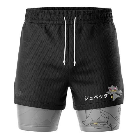 Banette Pokemon 2 In 1 Performance Shorts Anime Ape