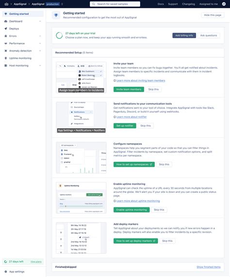 Recommended Appsignal Setup Appsignal Blog