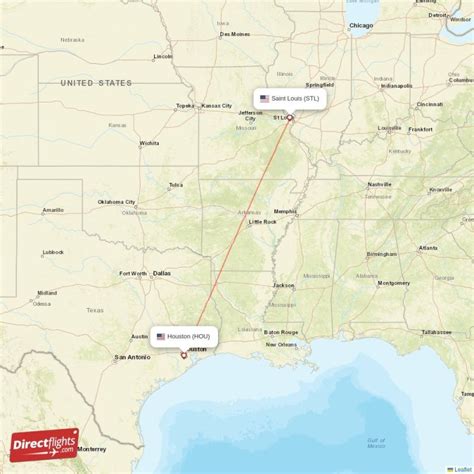 Direct Flights From Saint Louis To Houston Stl Hou