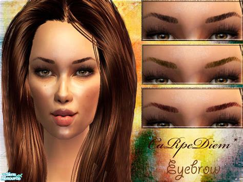 The Sims Resource Eyebrow1 Set
