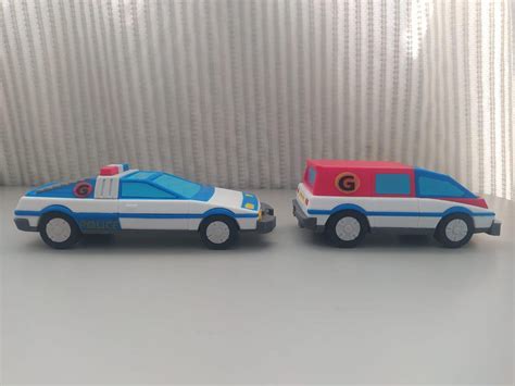 Inspector Gadget 3d Print Model Car Set Gadgetmobile And Van 124 Scale