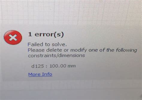 Solved Fusion 360 Error Constriants And Dimensions Autodesk Community