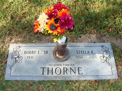 Stella Joyce Kyzer Thorne 1930 2005 Find A Grave Memorial