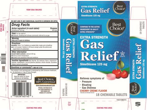 Best Choice Extra Strength Simethicone Tablet Chewable While Breastfeeding