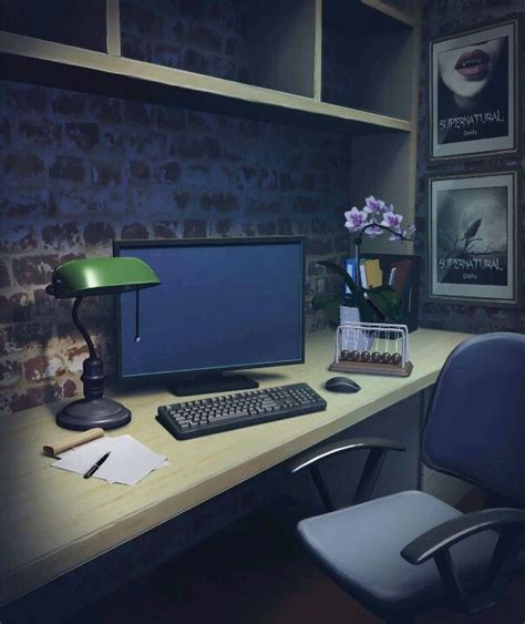 Sleek And Modern Office Desk Setup