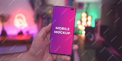 Premium Psd Samsung Mockup Mobile Display Mockup Psd Mockup Android