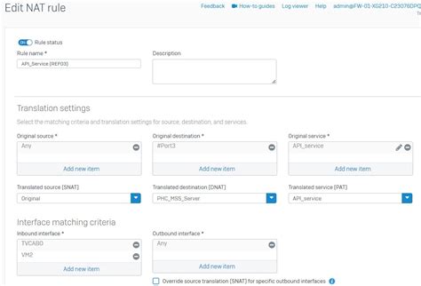 Dnat Rule Not Working Discussions Sophos Firewall Sophos