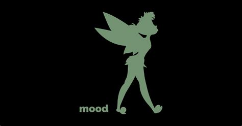 Moody Pixie Tinkerbell Sticker Teepublic