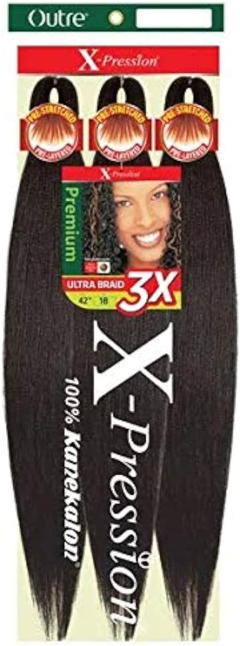 [3 Pack Deal] Outre X Pression Braid Pre Stretched Braid