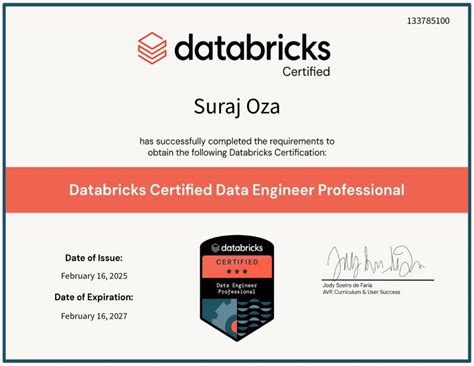 Databricks Dataengineering Certification Learning Gratitude