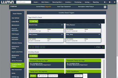 Cmms Features For All Of Your Maintenance Needs Llumin Cmms