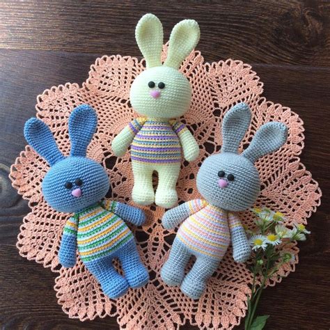 Вязаные игрушки | OK.RU | Fall crochet patterns, Crochet bunny, Crochet ...