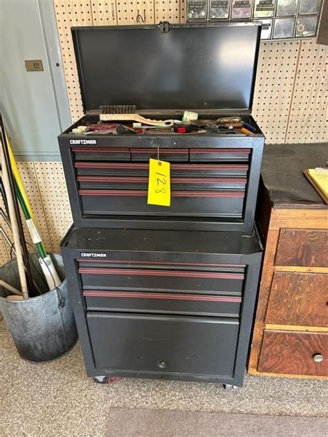 Craftsman Stackable Tool Chests And Contents Live And Online Auctions On