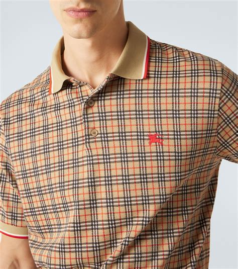 Burberry Burberry Check Polo Shirt Burberry
