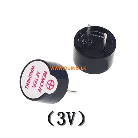 Active Buzzer 3V Alarm Sounder Speaker Duinolk The Biggest Arduino Online Store In Sri Lanka