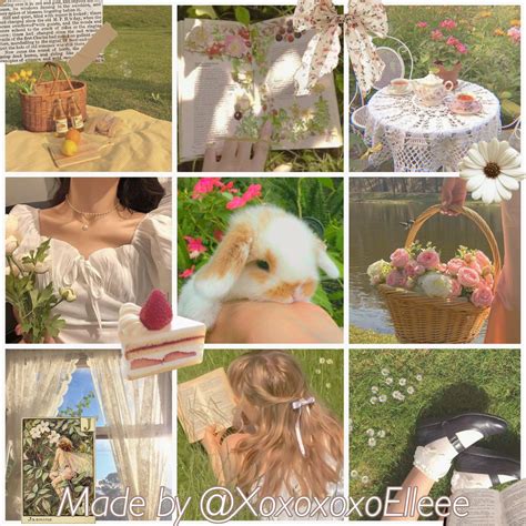 🥝🍈pale And Pretty Bunny Moodboard🍓🍰 Mood Board Design Mood Boards