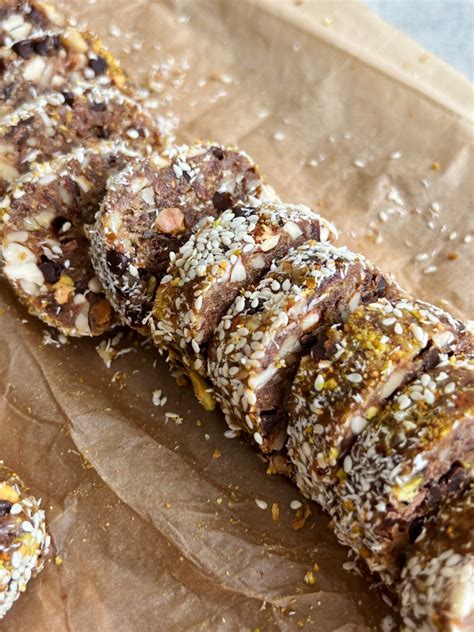 Tahini Date And Nut Rolls Something Nutritious