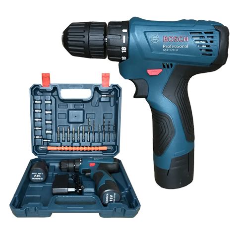 Шуруповерт Акумуляторний Bosch GSR 120-li (18V 2Ah). Аккумуляторный ...