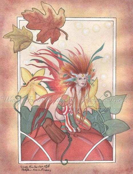 Pumpkin Pixie Princess By Ennaedwyn On Deviantart