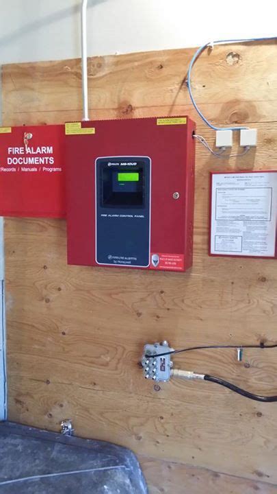 Here Is A Fad Fire Alarm Documents Box And Cgf Code Frame Installed