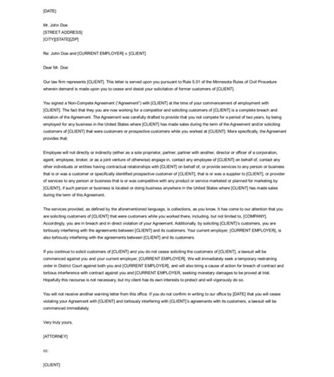 Harassment Cease And Desist Letter Sample Pdf Template
