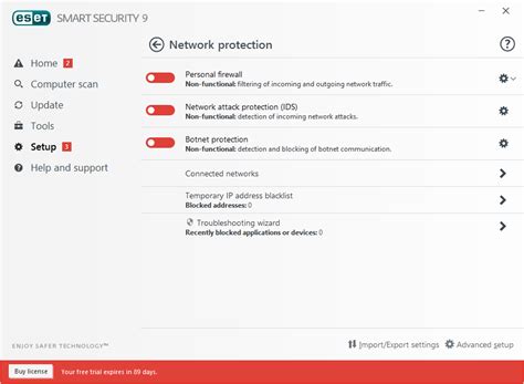 The Firewall Turned Off Automatically Eset Internet Security And Eset Smart Security Premium