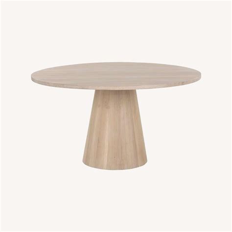 Sunpan Round Dining Table Aptdeco