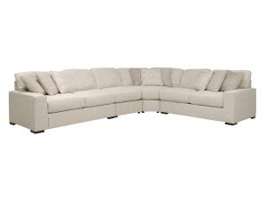 Ballyton Sand 5 Piece Sectional From Benchcraft By Ashley 25102s3