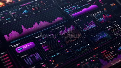 Collection Of Multiple Dashboards Displaying Various Data Analytics Metrics And Visualizations