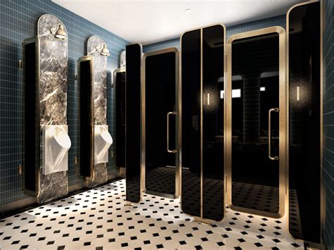 Public Toilet Toilet Design Urinal Design Restroom Design