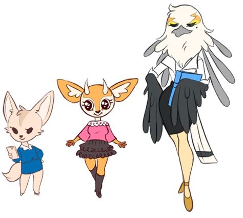 Fenneko Tsunoda And Washimi Aggretsuko Forever D Furry Art