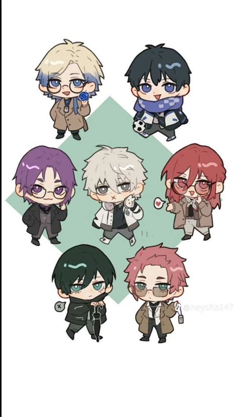 Ghim Của Hà Vy Nguyễn Trên Blue Lock Chibi Hình Xăm Gấu Mỹ Thuật