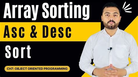 Array Sorting Ascending Or Descending Sort In C Urduhindi Youtube