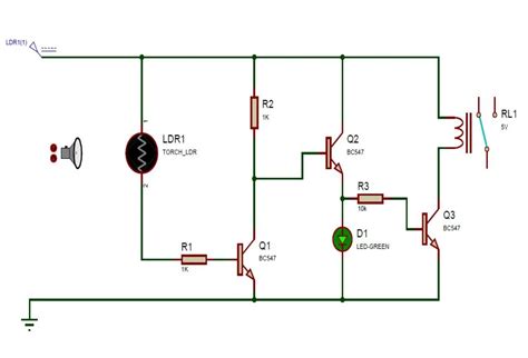 skema lampu otomatis sensor cahaya berikut cara kerja pembuatan