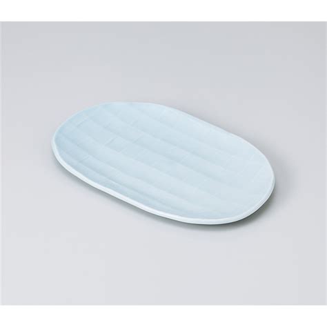 古林陶器 焼物皿 青磁 小判多用皿 913740278 1個（ご注文単位1個）【直送品】 包装用品・店舗用品の業務用通販 シモジマ公式