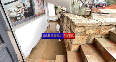 Bizneset Në Qendër Përmbyten Nga Ujërat E Zeza Video Saranda Web