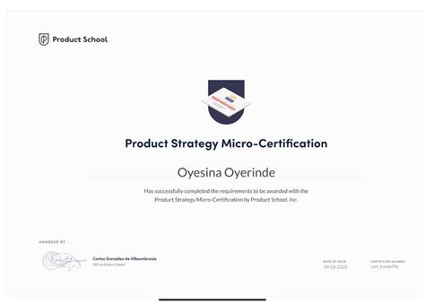 Oyesina Oyerinde On Linkedin Im Happy To Share That Ive Obtained A New Certification Product