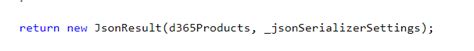 JsonResult With JsonSerializerSettings Throws Exception In NET Core Azure Functions V