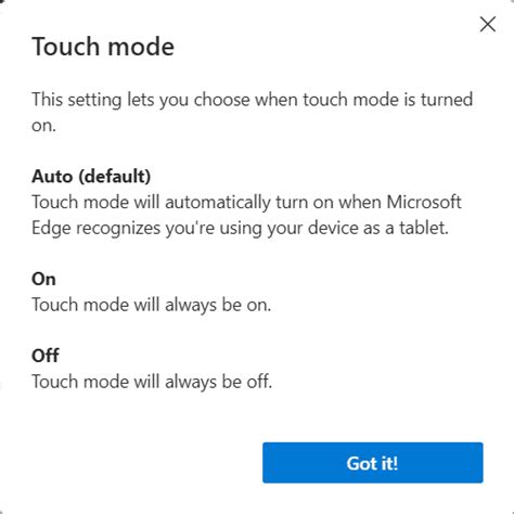 Enable Or Disable Touch Mode In Microsoft Edge Windows Forum