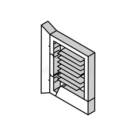 office document file isometric icon vector illustration stock vector