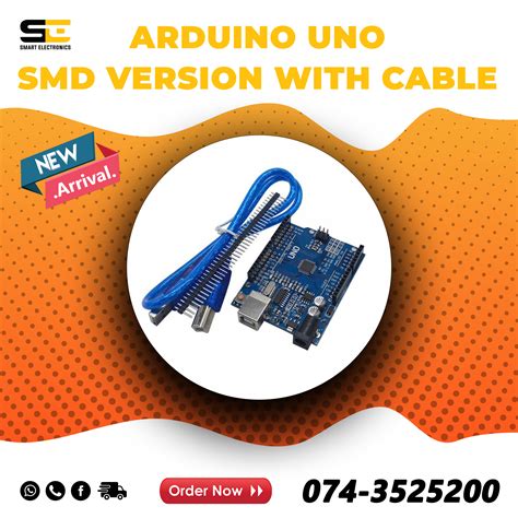 arduino uno smd version with cable smart electronics
