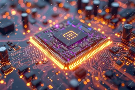 Premium Photo Intricate 3d Microprocessor With Ai Circuit Lines Cutting Edge Technology Vision Premium Photo Intricate 3d Microprocessor With Ai Circuit Lines Cutting Edge Technology Vision